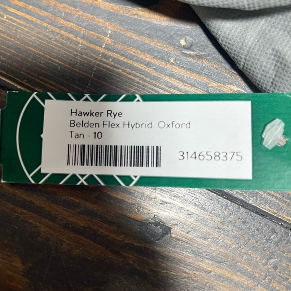 Hawker Rye | Shoes | Hawker Rye Belden Flex Hybrid Oxford Tan | Poshmark